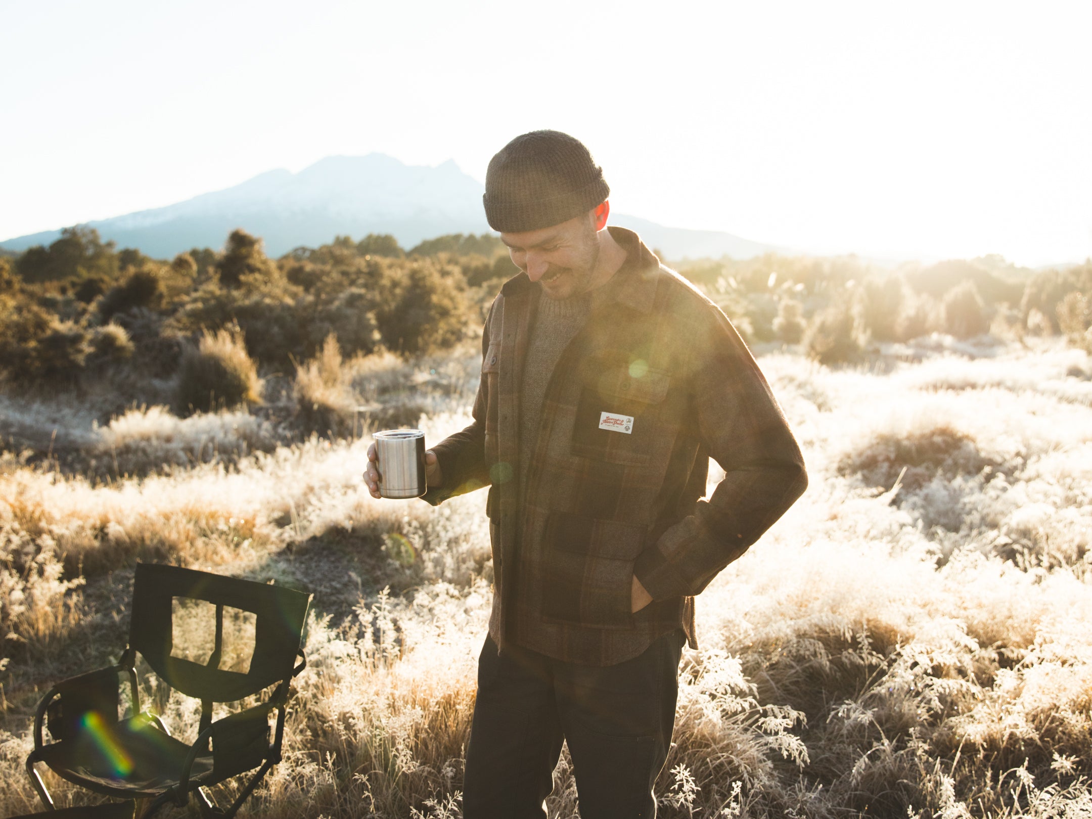 Wool Camp Shacket - High Country Check - By Feldon Shelter & Swanndri ...